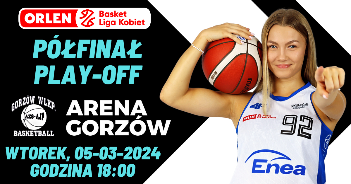 Bilety PÓŁFINAŁ PLAY-OFF OBLK GORZÓW VS. GDYNIA, 05.03.2024 18:00 Gorzów Wielkopolski | abilet.pl